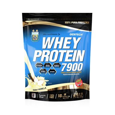 Suplemento Deportivo Gentech Whey Protein Premium Frutilla x 500 g en ...
